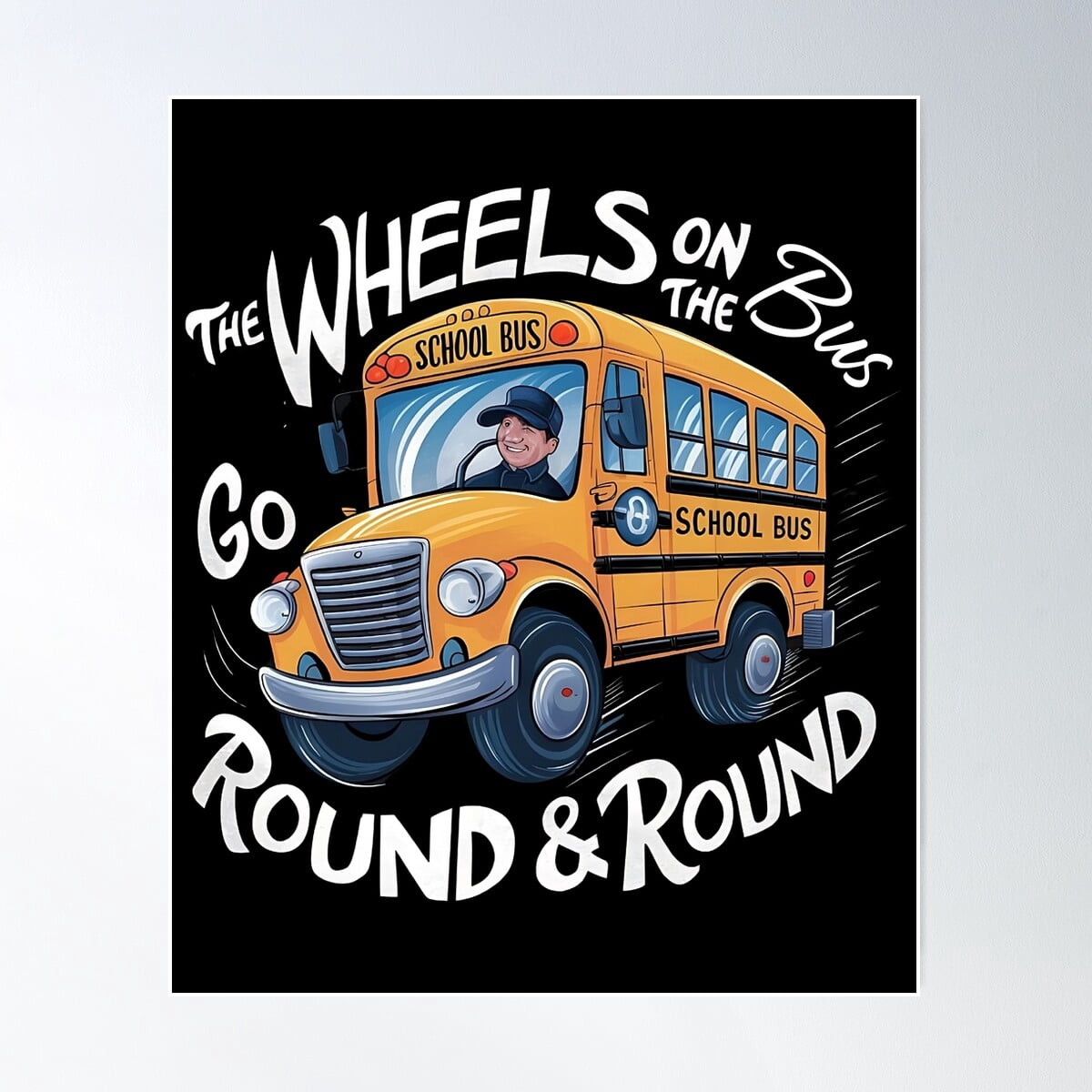 The Wheels On The Bus Go Round And Round ? Student Back To School ...
