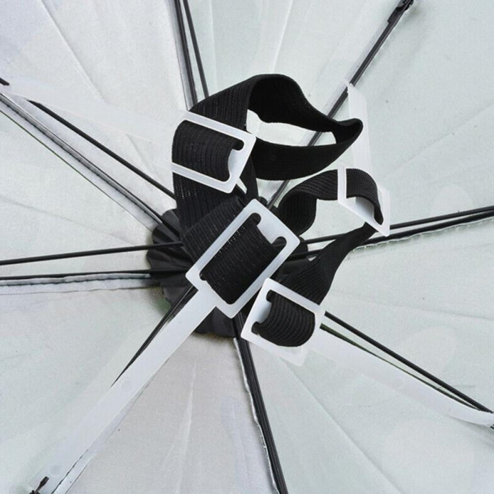 Elastic Headband Wearing Hat Umbrella Sunny Rain Fishing Umbrella Hat ...