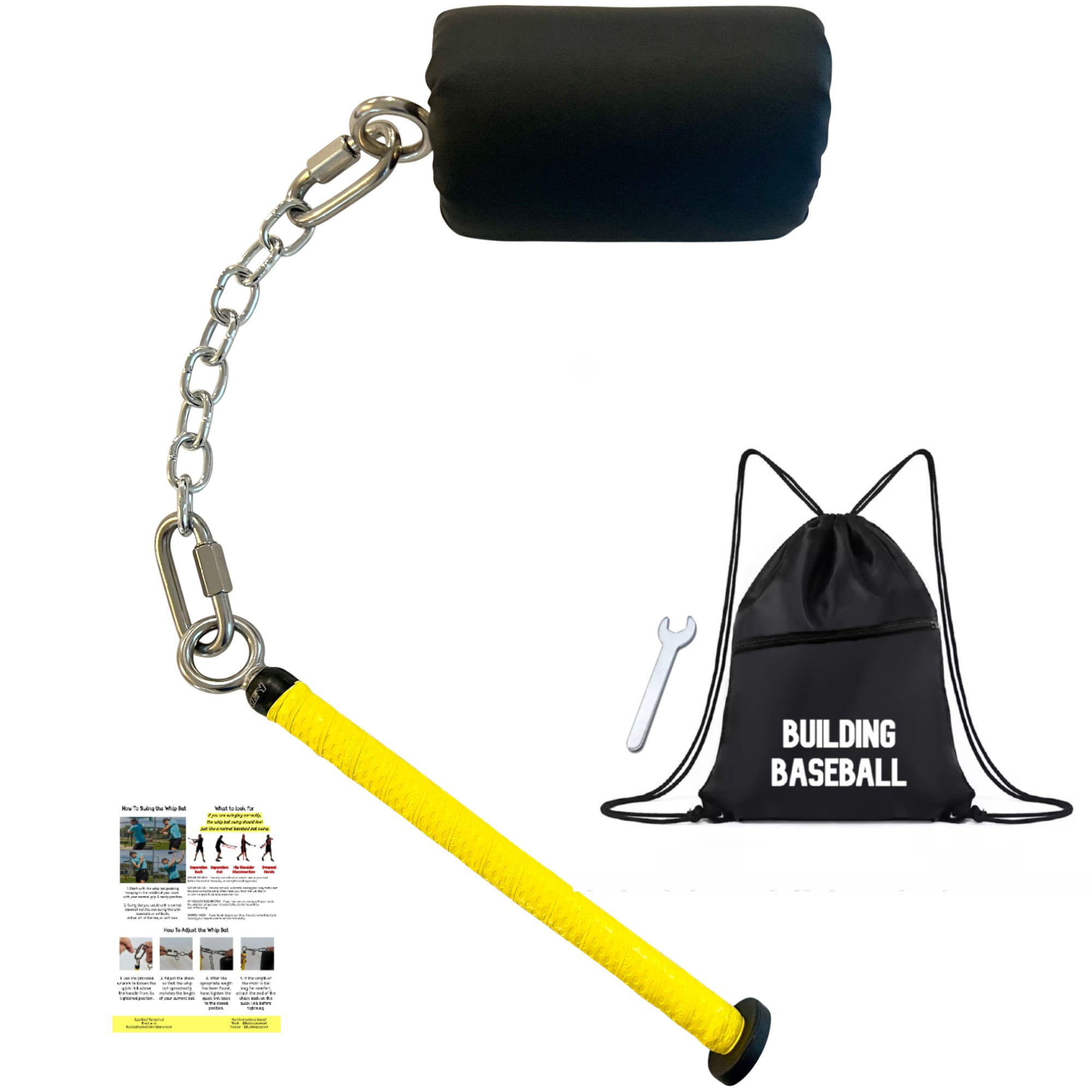 The Whip Bat – Baseball & Softball Hitting Training Aid - Walmart.com