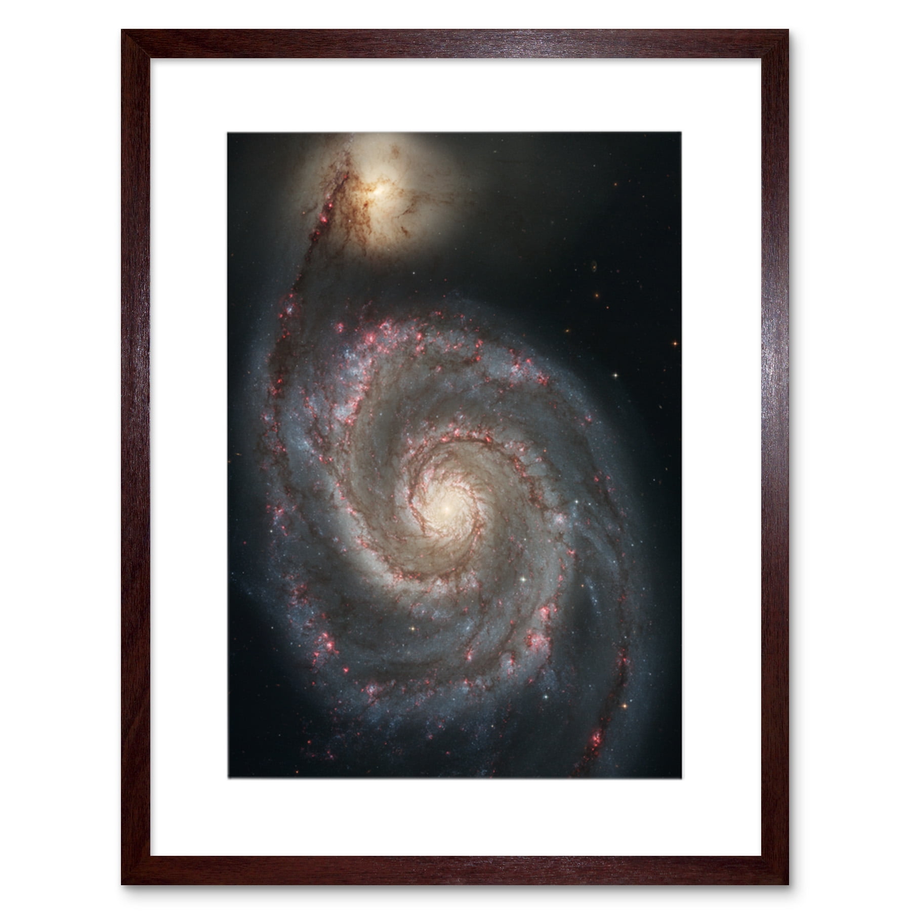 The Whirlpool Galaxy M51 Star Spiral Nasa Hubble Space Telescope ...