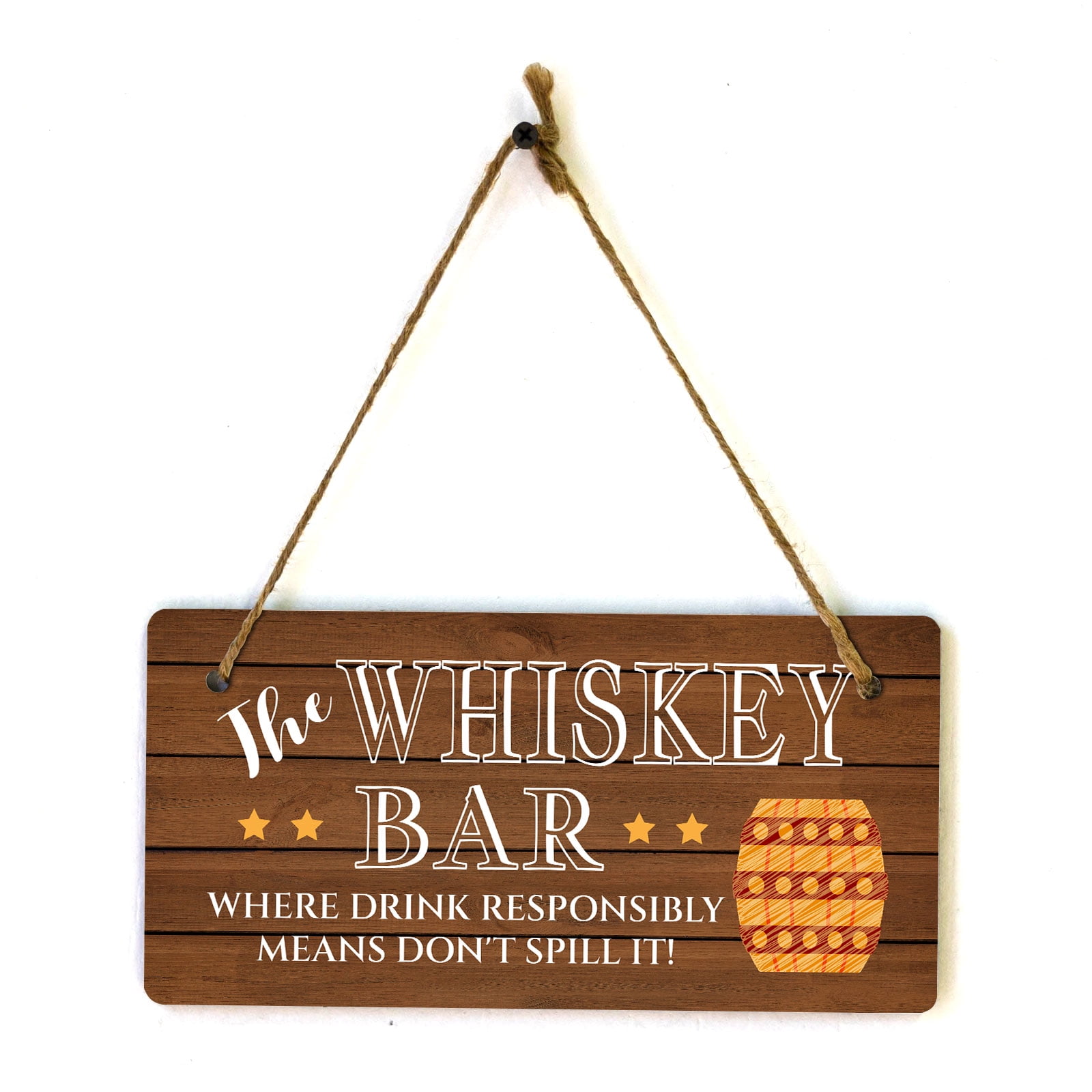 The Whiskey Bar Where Drink Responsibly Means Don't Spill It! (5 x 10 ...
