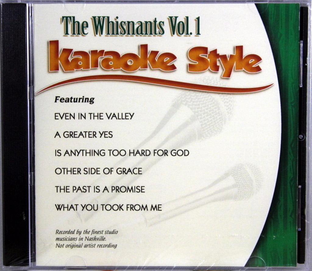 The Whisnants Volume 1 Daywind Christian Karaoke Style NEW CD+G 6 Songs ...
