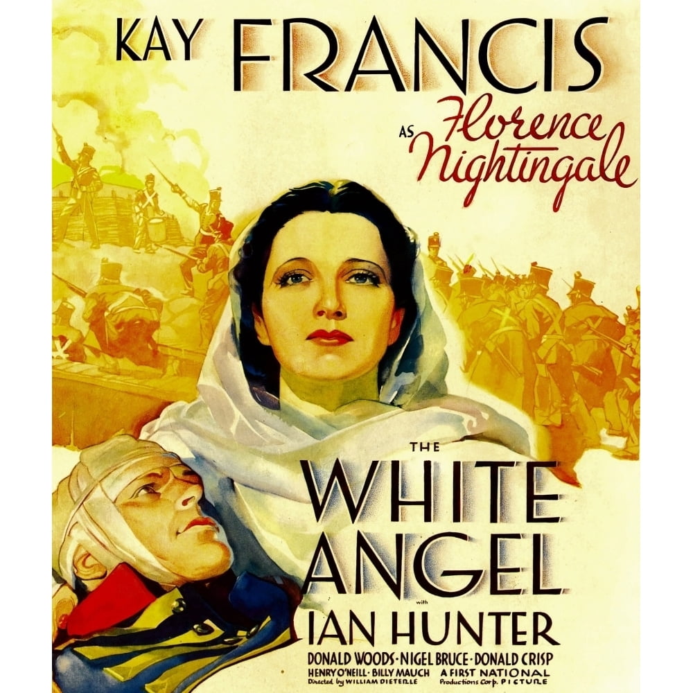 The White Angel Center: Kay Francis On Window Card 1936 Movie Poster ...