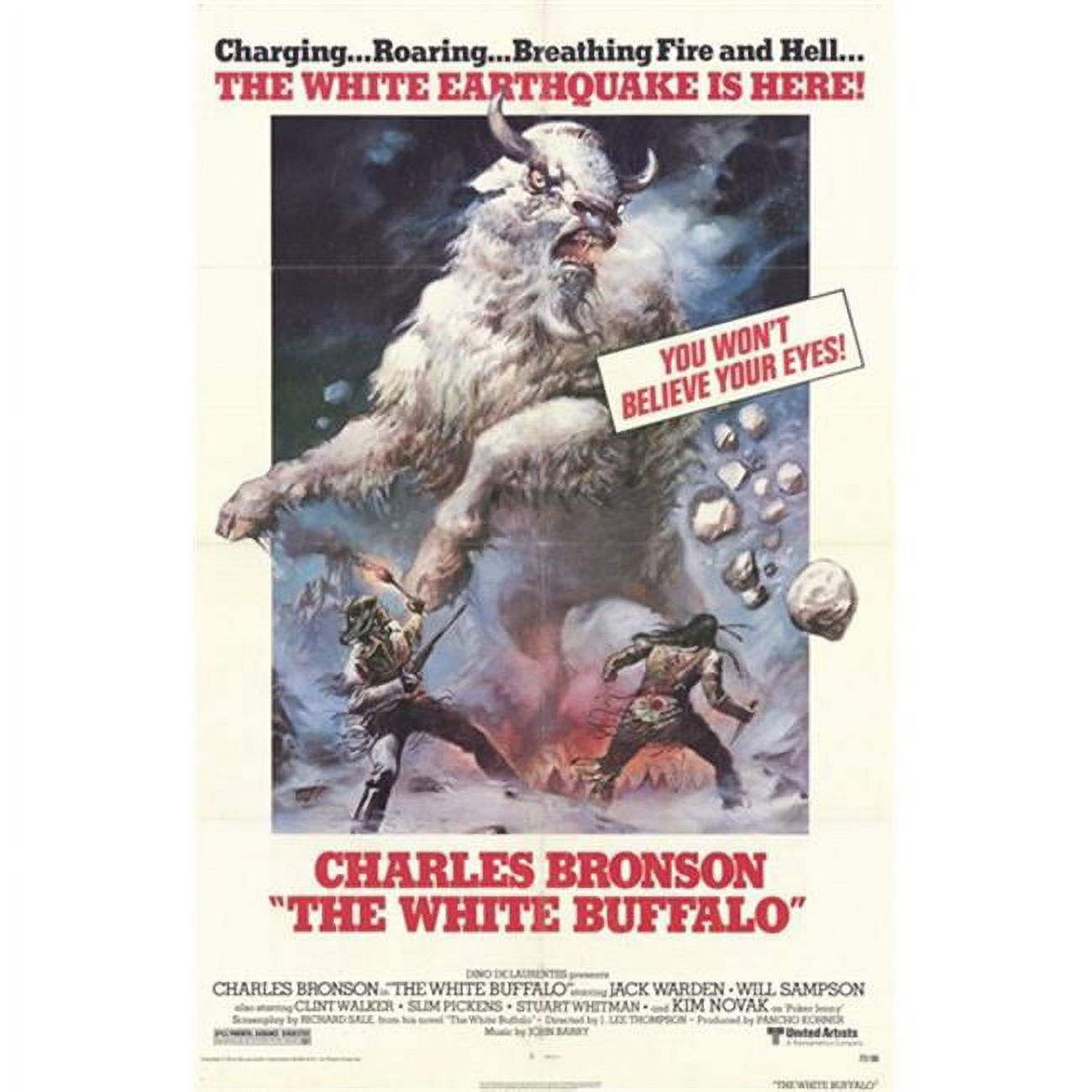 The White Buffalo Movie Poster (11 x 17) - Walmart.com