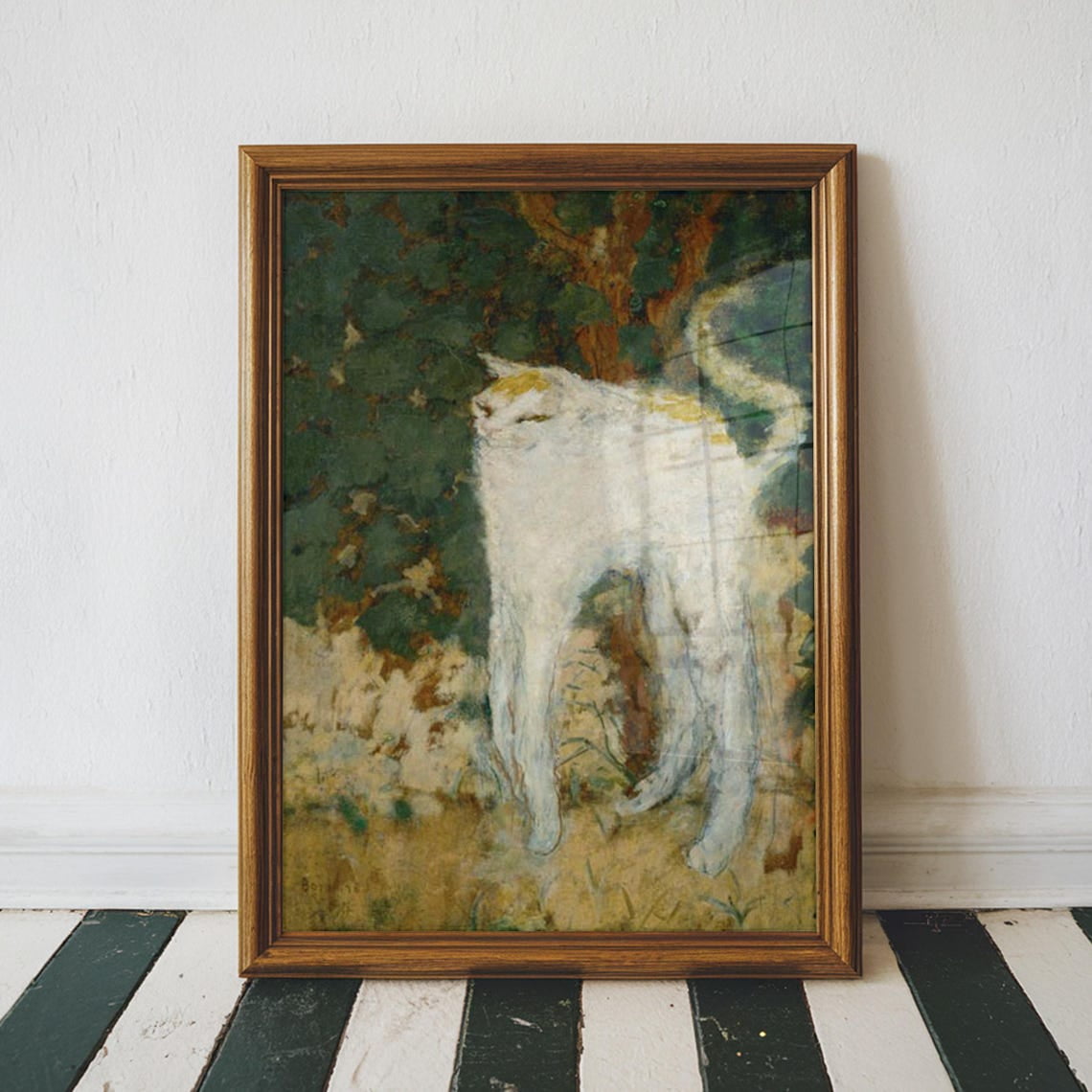 The White Cat, Pierre Bonnard Poster, Art Poster, Home Decor, High ...