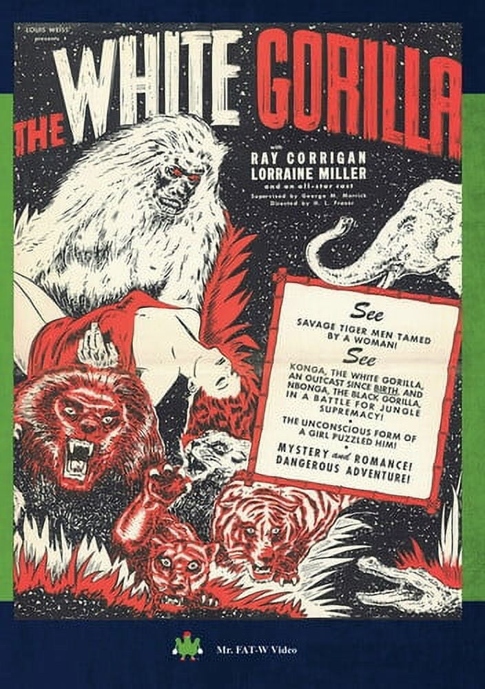 The White Gorilla (DVD), Mr Fat - w Video, Action & Adventure - Walmart.com