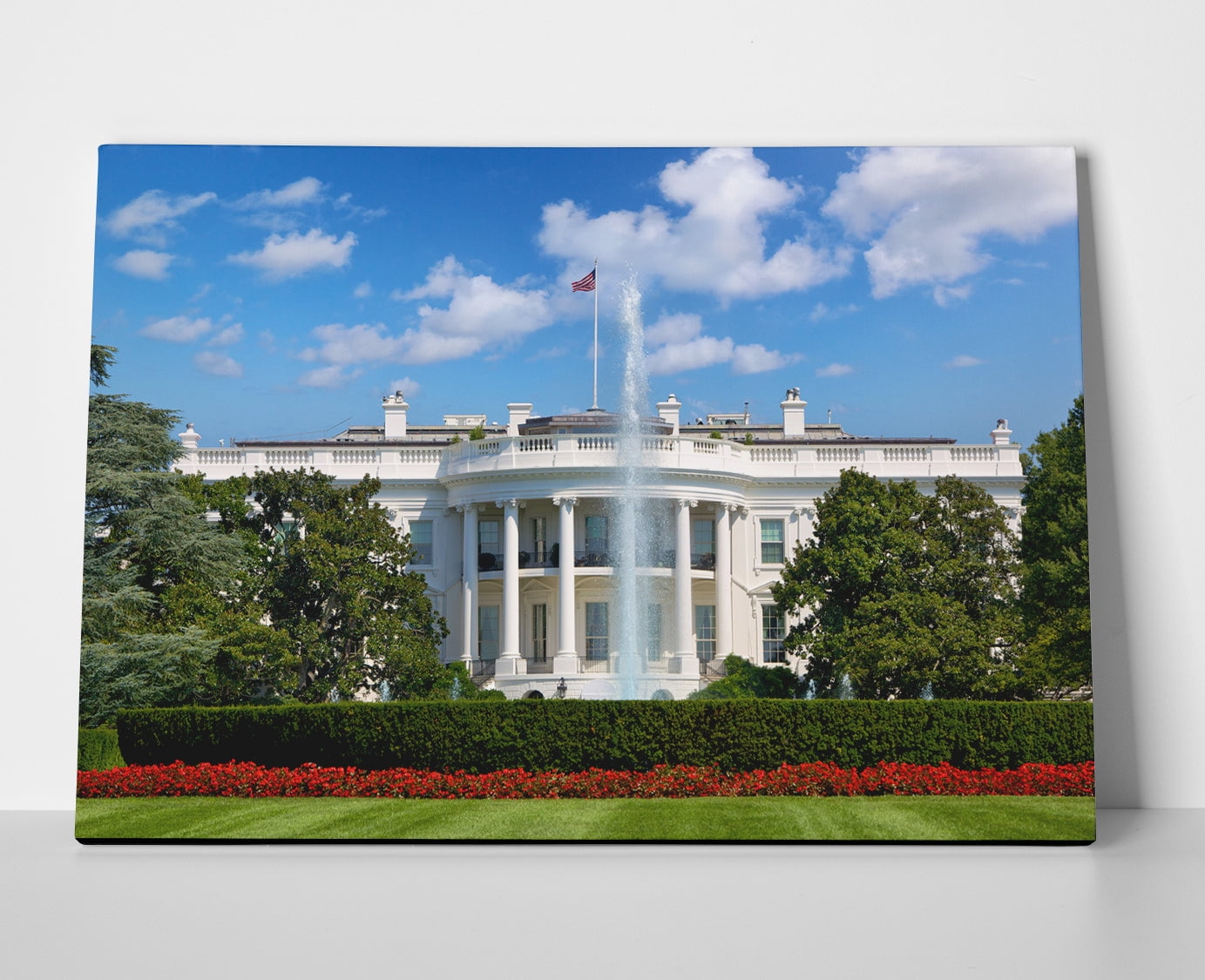 The White House Poster or Wrapped Canvas - Walmart.com