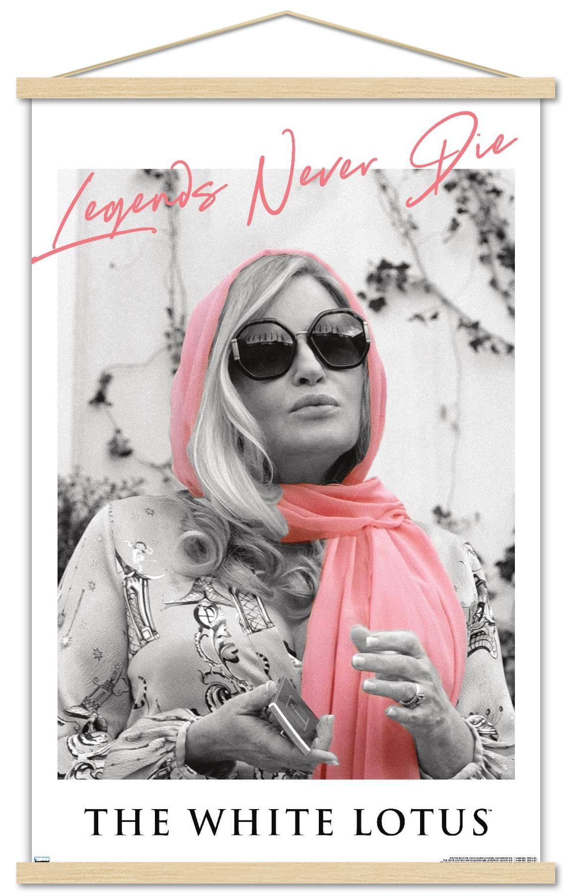 The White Lotus - Legends Never Die Wall Poster with Magnetic Frame, 22 ...