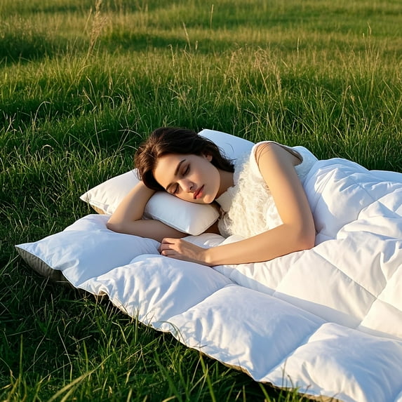 The White Quilting Is Fine And Even, The Filling Does Not Run, The Use ...