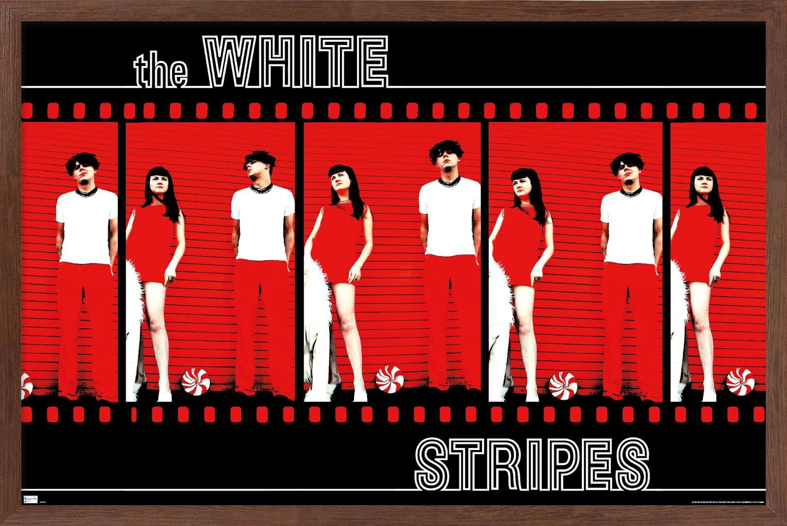 The White Stripes - Film Strip Wall Poster, 22.375" x 34" Framed ...