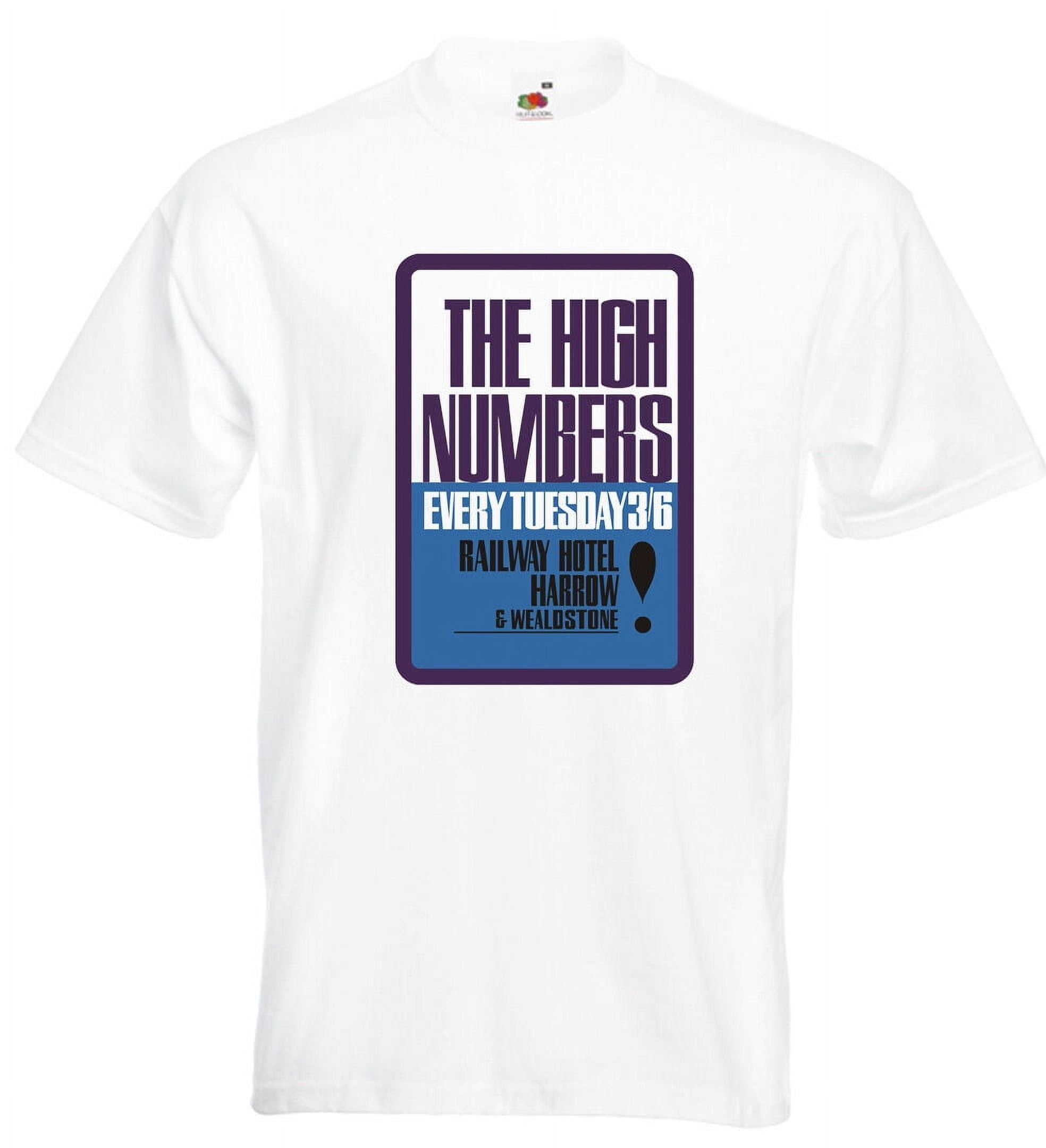 The Who High Numbers T Shirt Harrow and Wealdstone Pete Townshend Roger ...