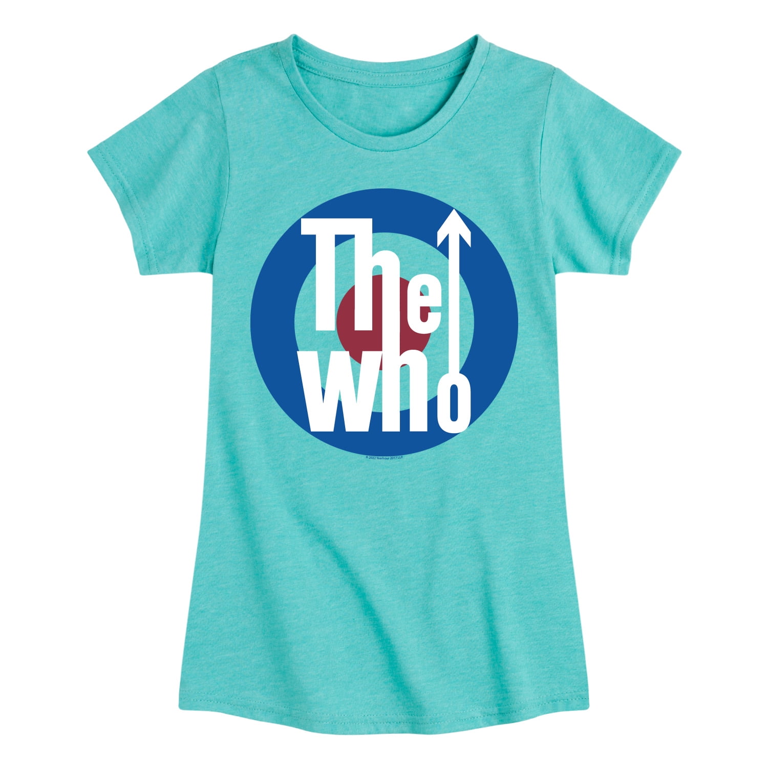 The Who - Iconic Target Logo - Toddler and Youth Girls Fitted Short ...