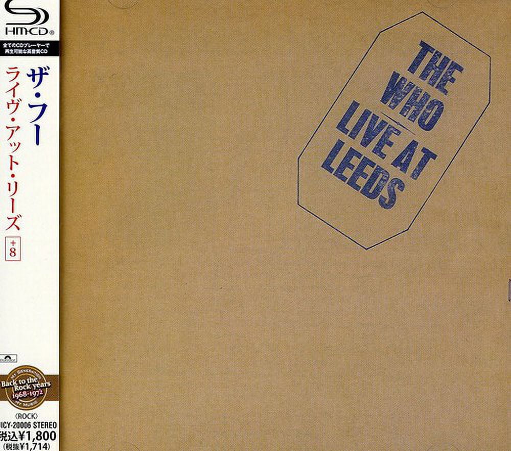 The Who - Live at Leeds - Music & Performance - CD - Walmart.com