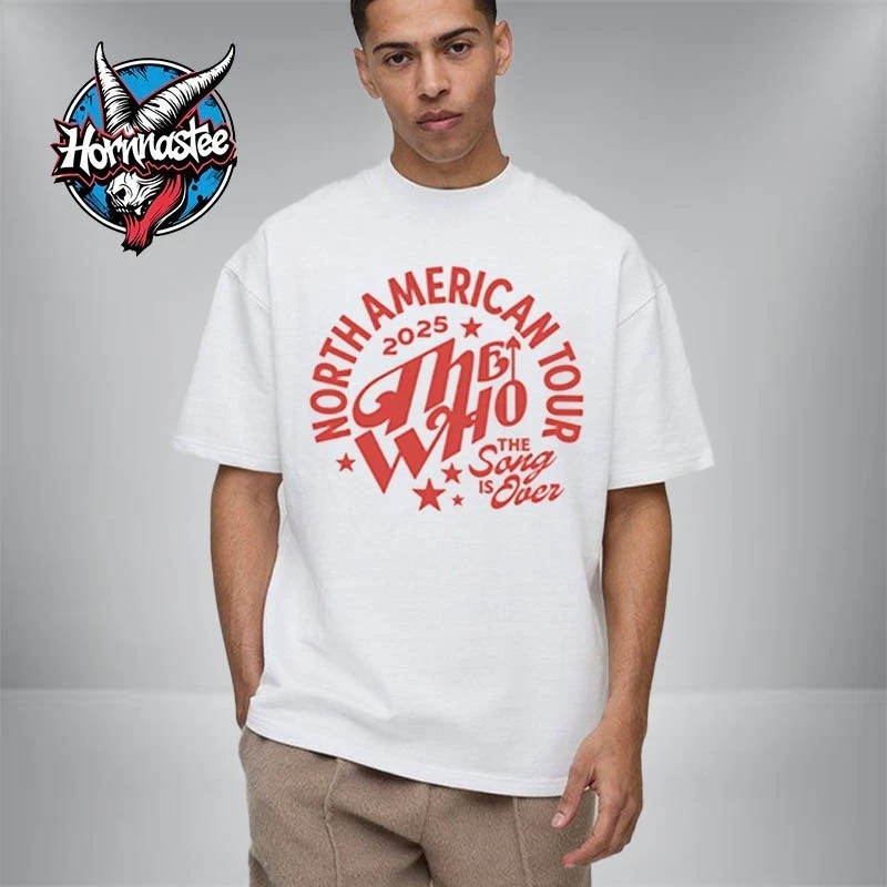 The Who North American Tour 2025 The Song Is Over Unisex T-Shirt ...