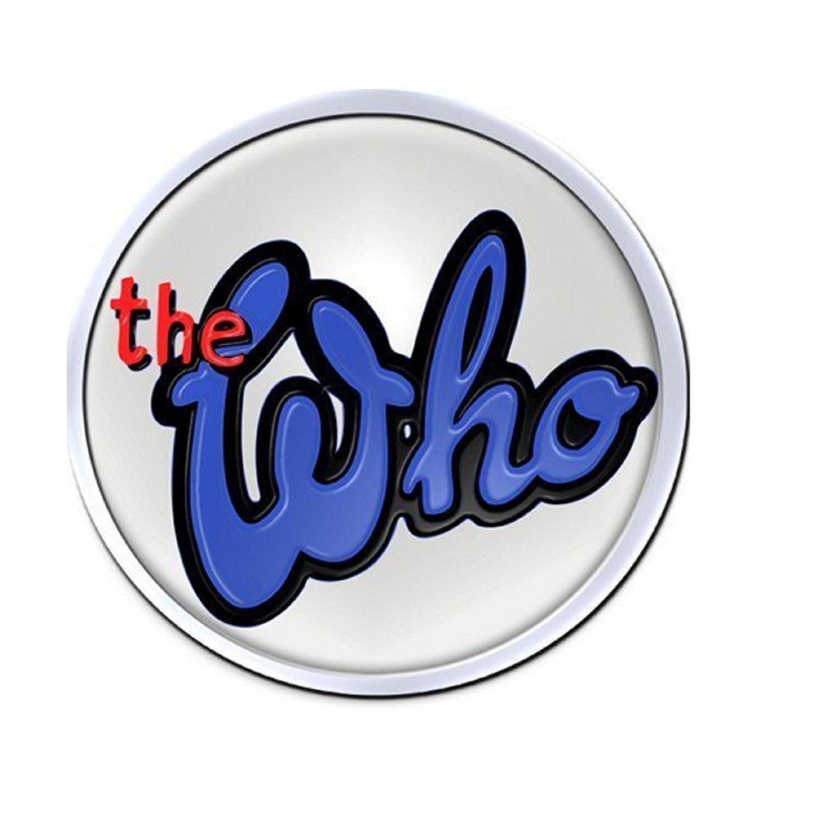 The Who logo 73 Logo Official collectable 1 cm Pin Badge - Walmart.com
