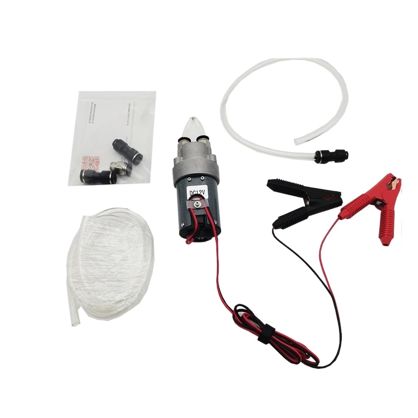 The Whole Set DIY Mini DC Oil Pump 12V Oil Transfer Oil Pump ,Security ...