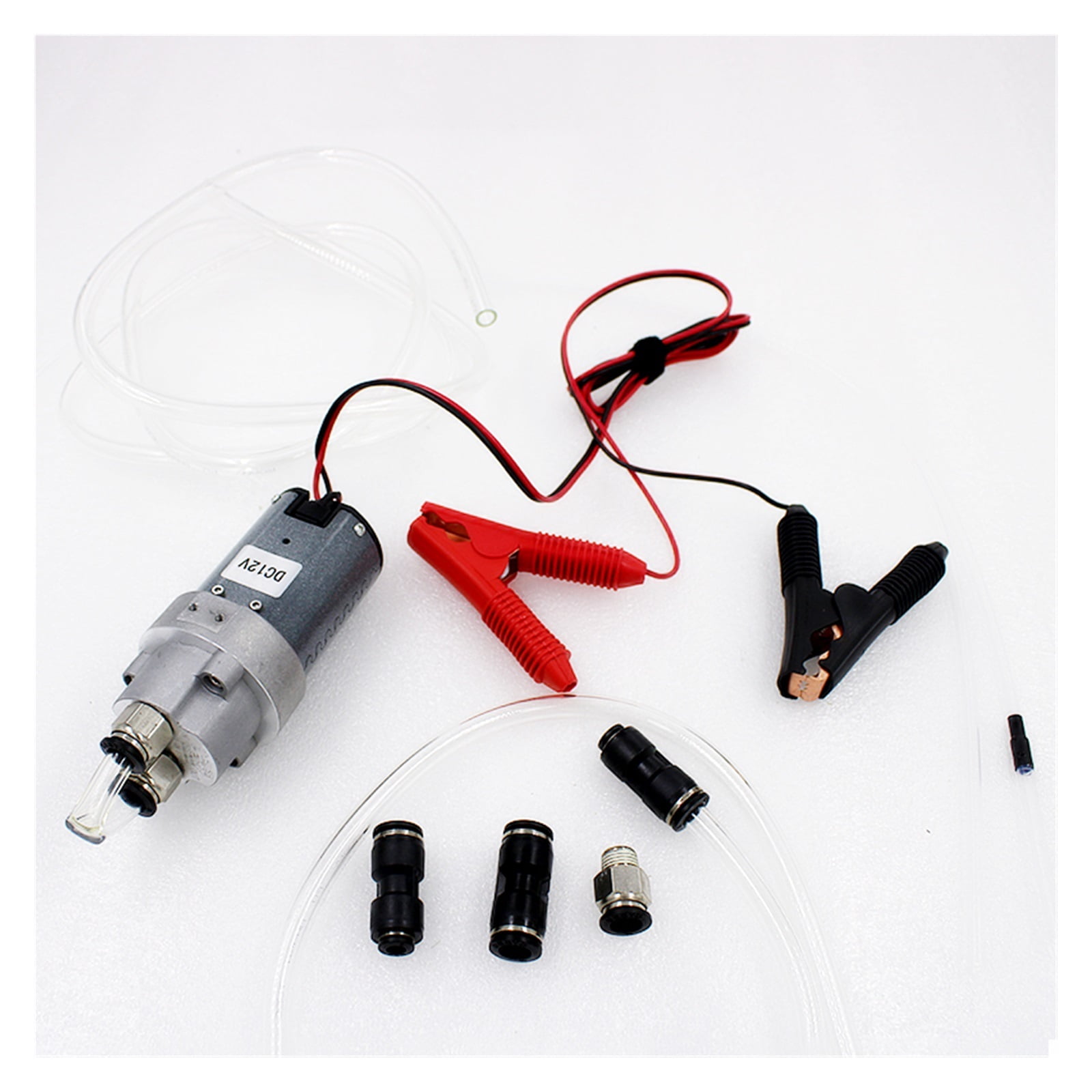 The Whole Set DIY Mini DC Oil Pump 12V Oil Transfer Oil Pump - Walmart.com