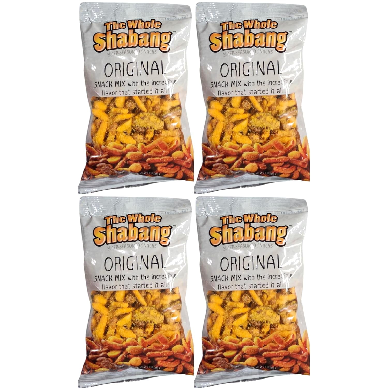 The Whole Shabang Snack Mix 6 oz - 4 Pack - Walmart.com