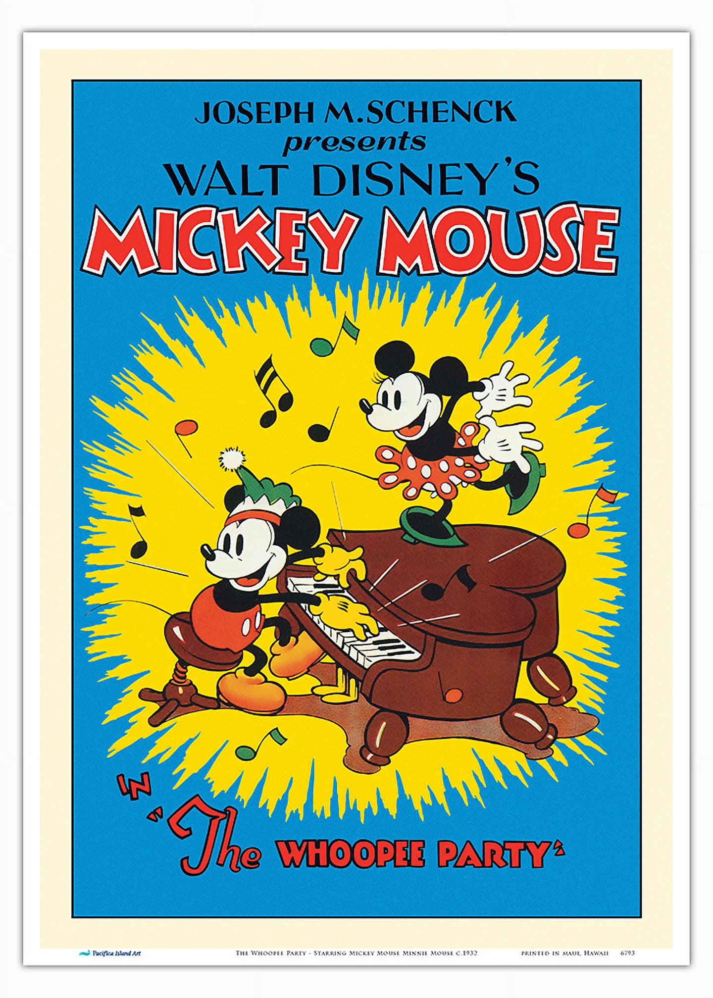 The Whoopee Party - Starring Mickey Mouse Minnie Mouse - Vintage Film ...