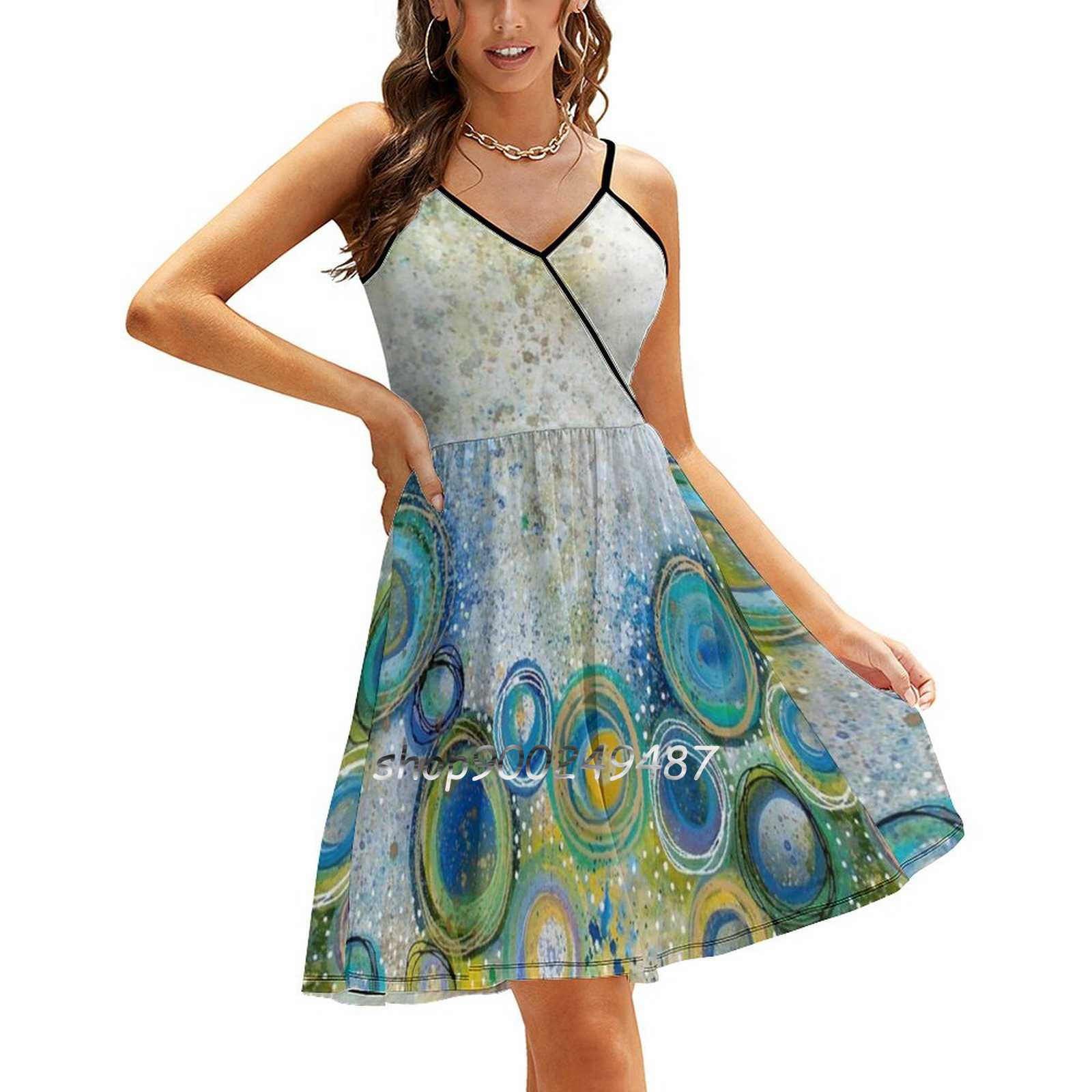 The Wide Waters Evening Party Dresses Midi Sexy Dress Female Sweet One ...