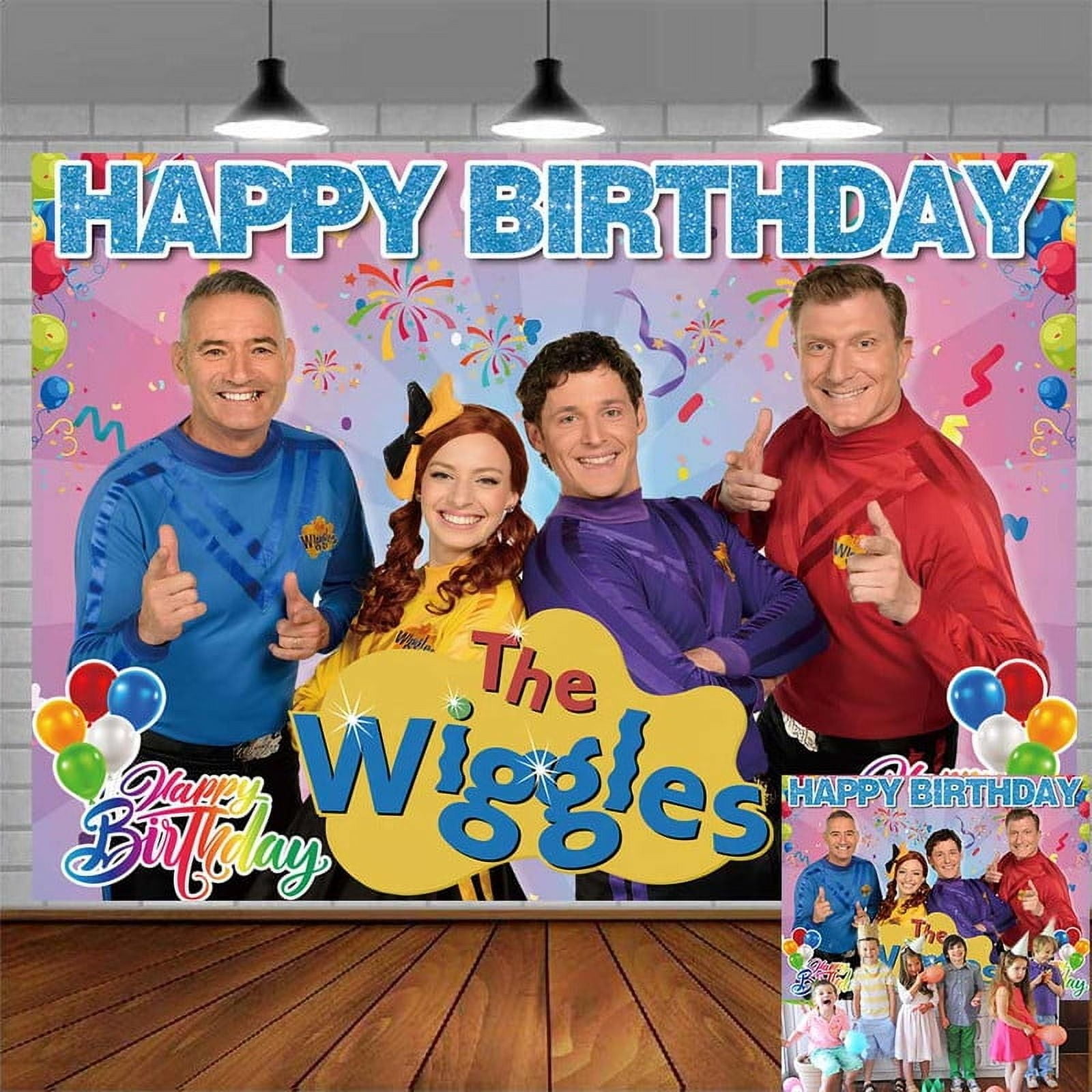 The Wiggles Backdrop Banner Party Supplies Background for Photography ...