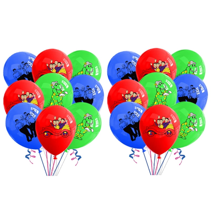 The Wiggles Balloons Party Supplies Birthday Favors Decorations Decor ...
