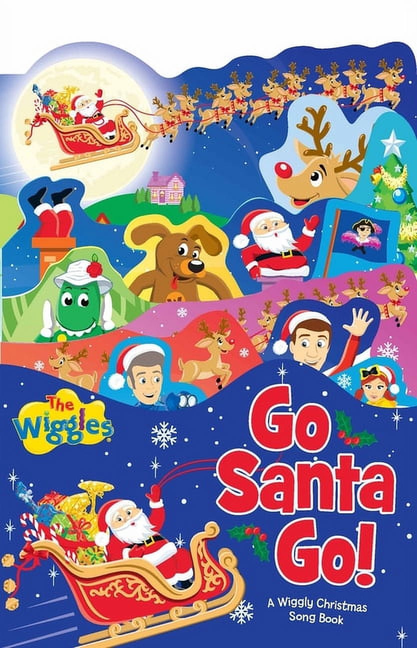 Wiggles Go Santa Go!: A Wiggly Christmas Song Book, (Board Book ...