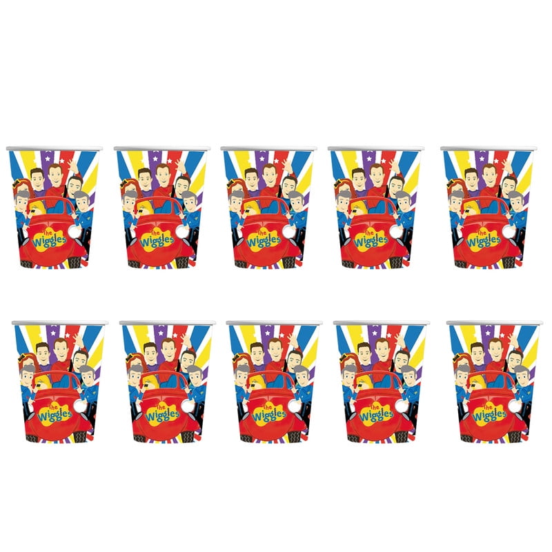 The Wiggles Party Supplies Cups Birthday Tableware Disposable Paper ...