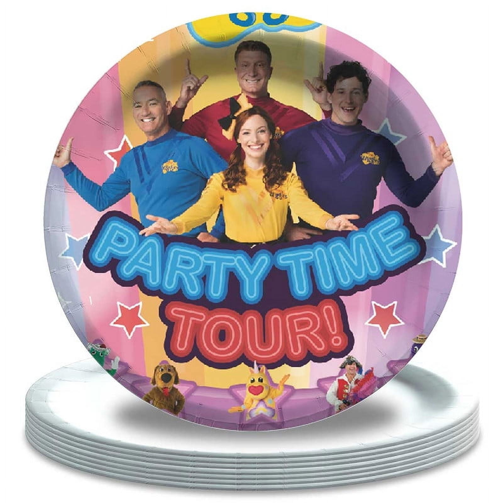 The Wiggles Party Supplies Tableware Plates Disposable Dinnerware ...
