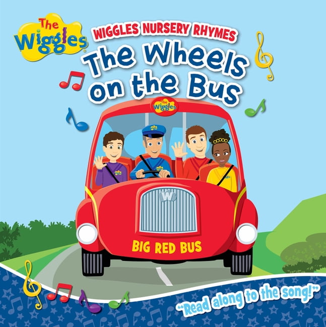 Wiggles The Wheels on the Bus Lyric Board Book: Wiggles Nursery Rhymes ...