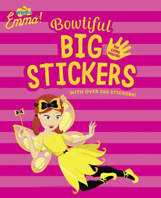 The Wiggles: The Wiggles Emma! Bowtiful Big Stickers for Little Hands ...