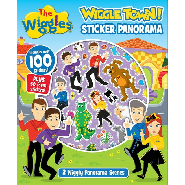 The Wiggles: The Wiggles: Wiggle Town! Sticker Panorama (Paperback ...