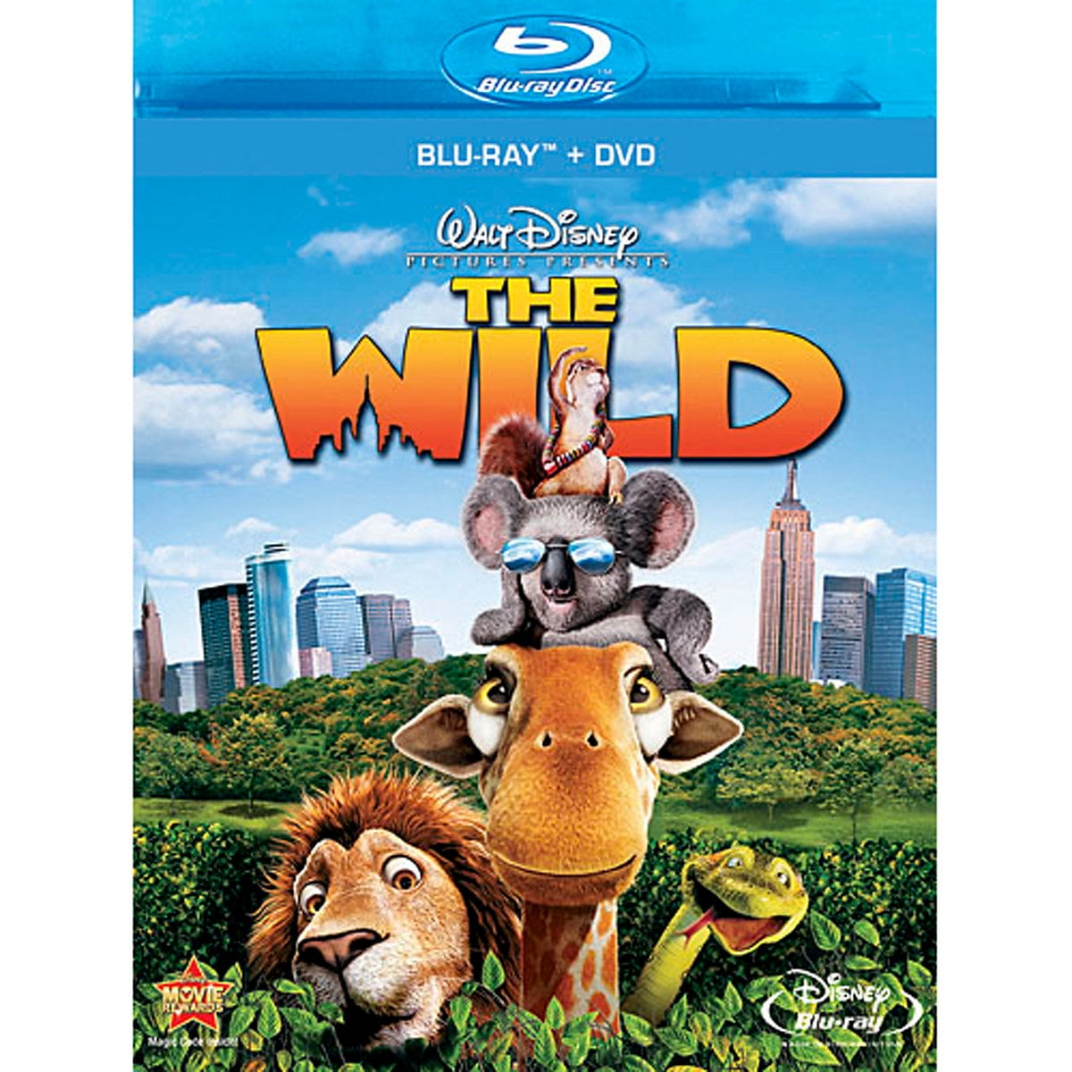 The Wild (Blu-ray + DVD) - Walmart.com
