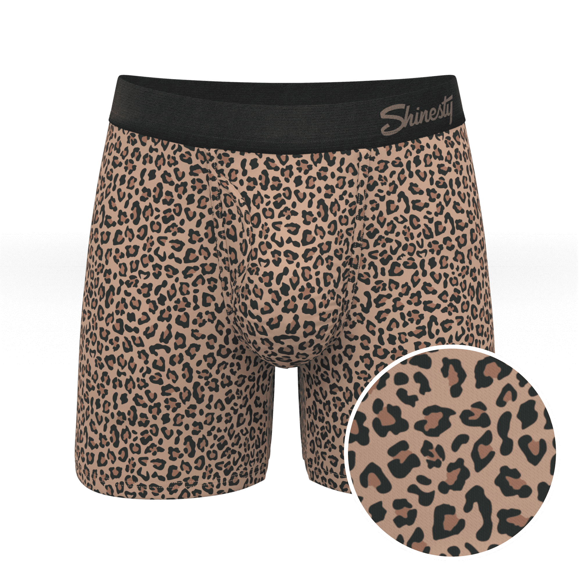 The Wild Cat - Shinesty Leopard Print Ball Hammock Pouch Underwear With ...