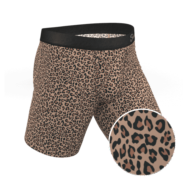 The Wild Cat - Shinesty Leopard Print Long Leg Ball Hammock Pouch ...