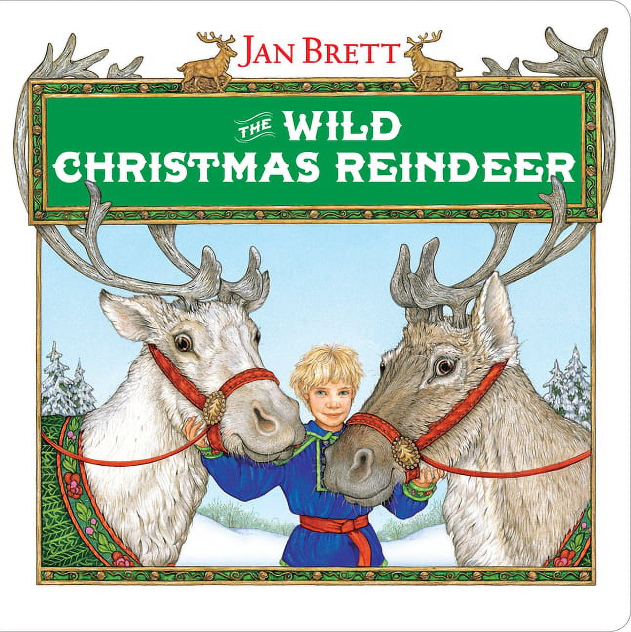 The Wild Christmas Reindeer (Board Book) - Walmart.com