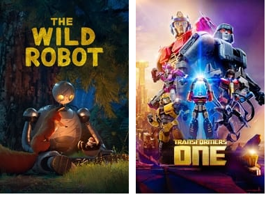 The Wild Robot (2024) & Transformers One (2024) 2 Movie Collation d v d ...