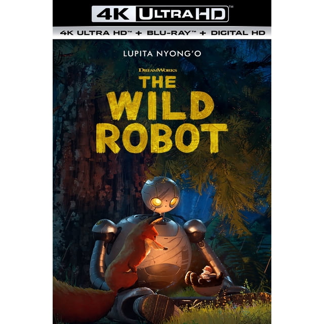The Wild Robot (4K Ultra HD + Blu-ray + Digital Copy), Family ...