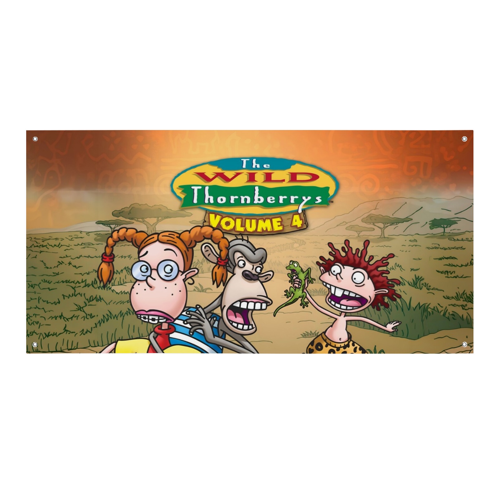 The Wild Thornberrys-Theme Backdrops Banner Birthday Party Decor ...