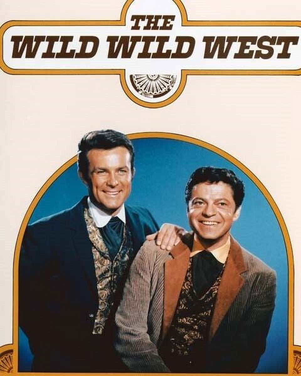The Wild Wild West TV series Robert Conrad Ross Martin & show logo 5x7 ...