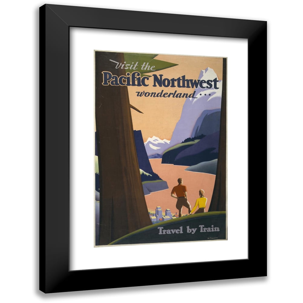 The Willmarths 17x24 Black Modern Framed Museum Art Print Titled ...