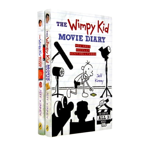 The Wimpy Kid Movie Diary Collection 2 Books Set By Jeff Kinney (The ...