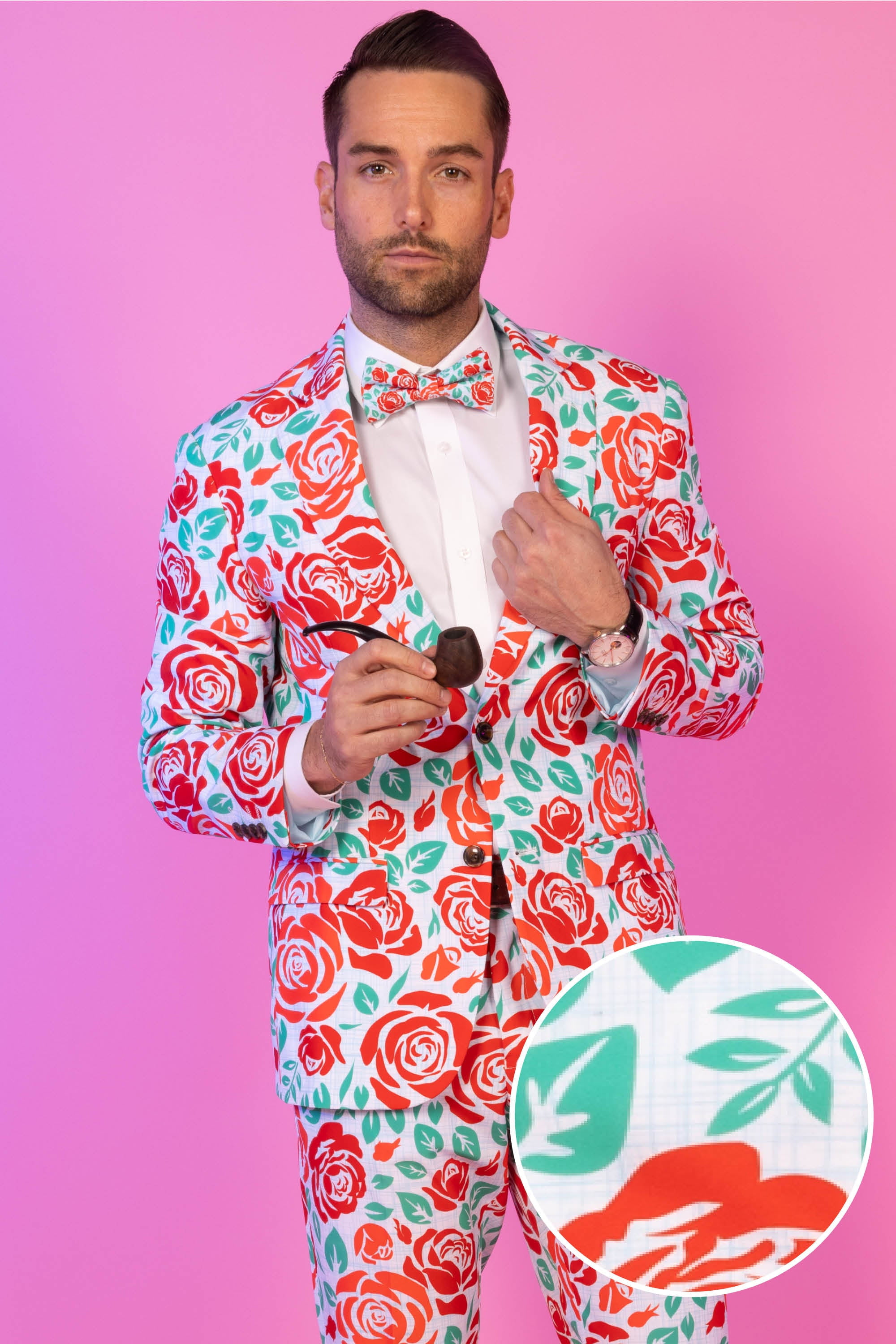 The Win By A Rose - Shinesty Derby Roses Suit US Jacket 46 - Walmart.com