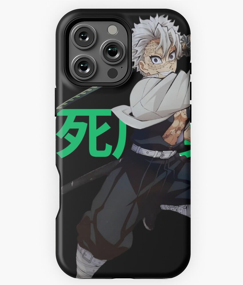 The Wind Hashira Sanemi Demon Slayer Phone Case for iPhone 16 15 14 13 ...