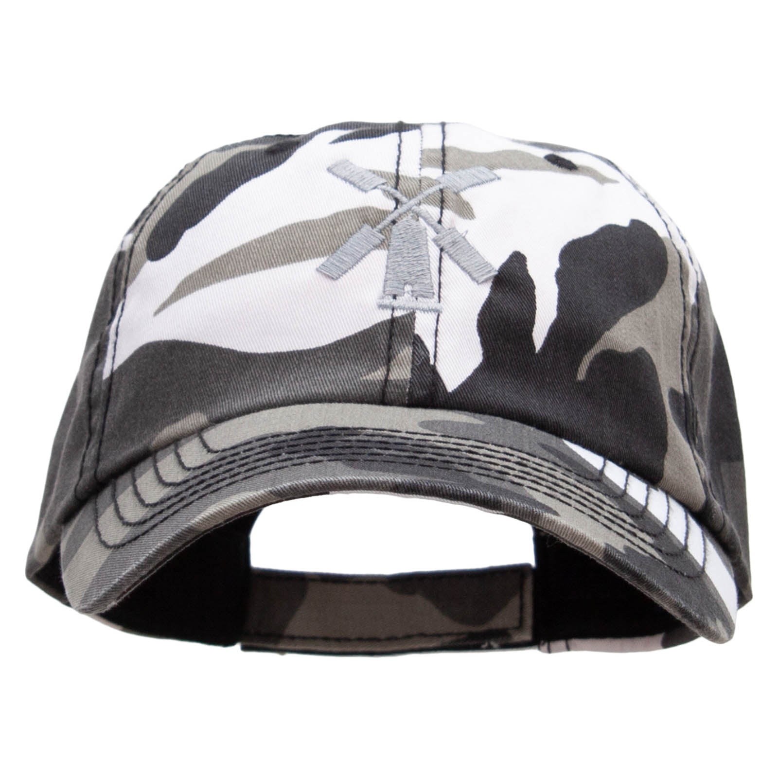 The Windmill Embroidered Enzyme Washed Camo Cap - City OSFM - Walmart.com