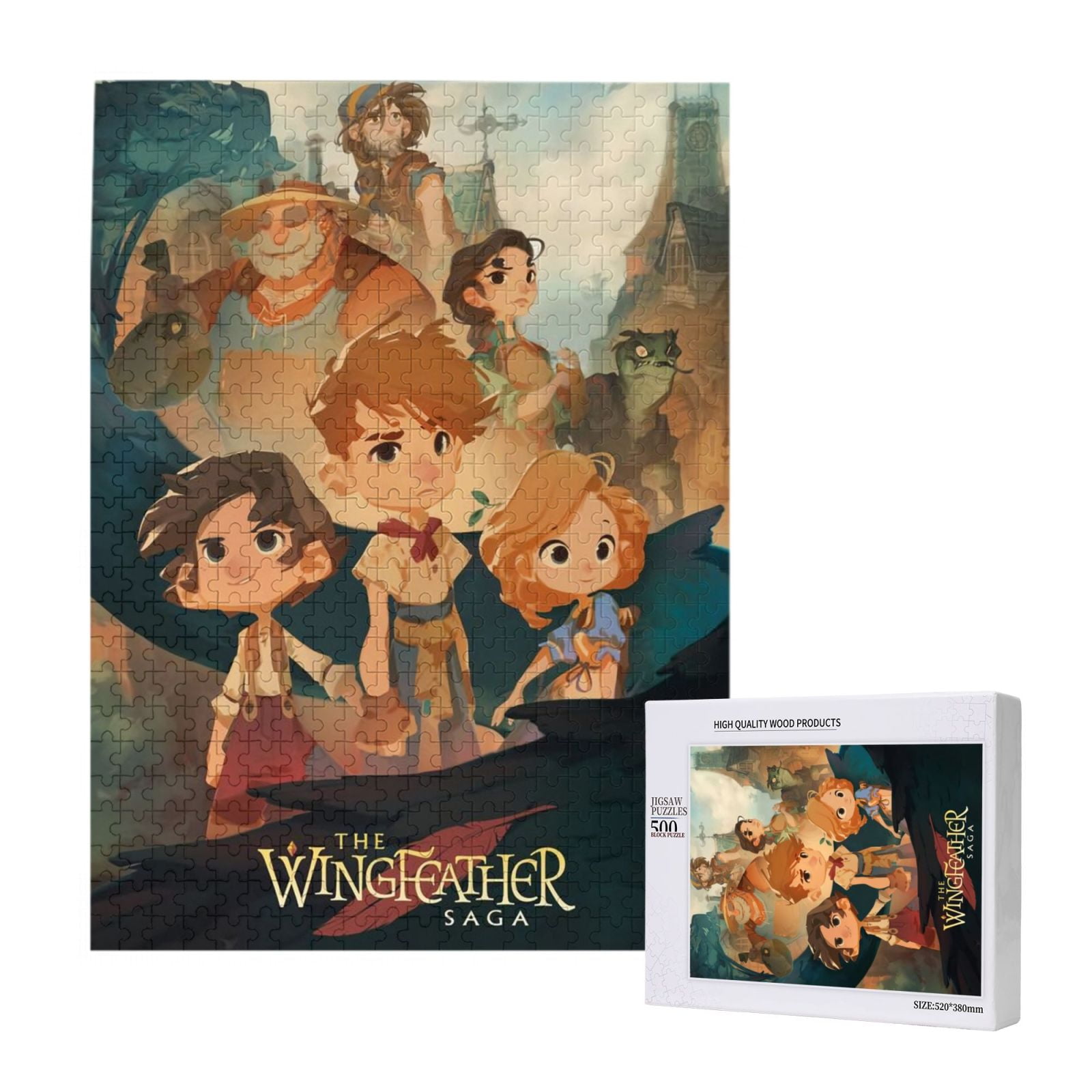 The Wingfeather Saga Jigsaw Puzzle Interactive Brain Teaser Board Game ...