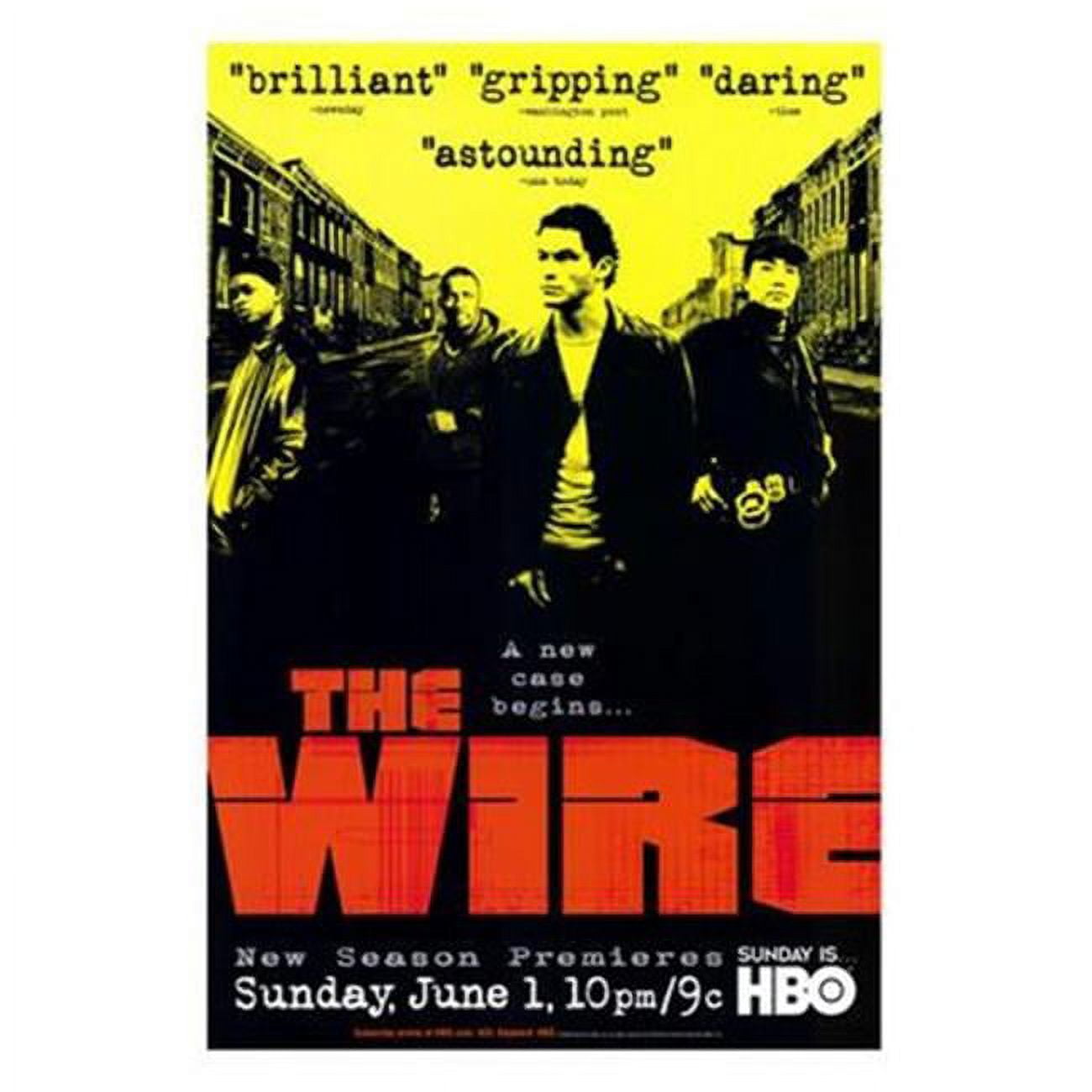 The Wire Movie Poster, 11 x 17 - Walmart.com