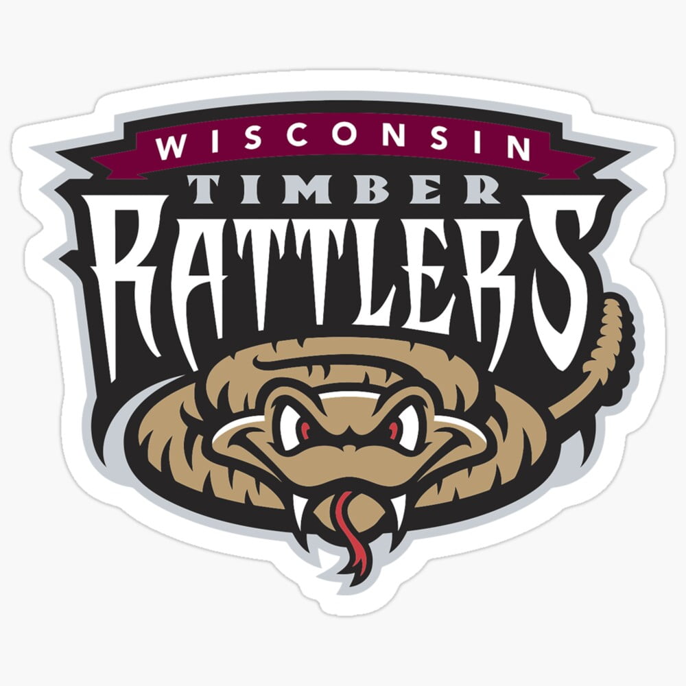 The-Wisconsin Timber Rattlers-Baseball Logo Sticker Phone Decal Water ...