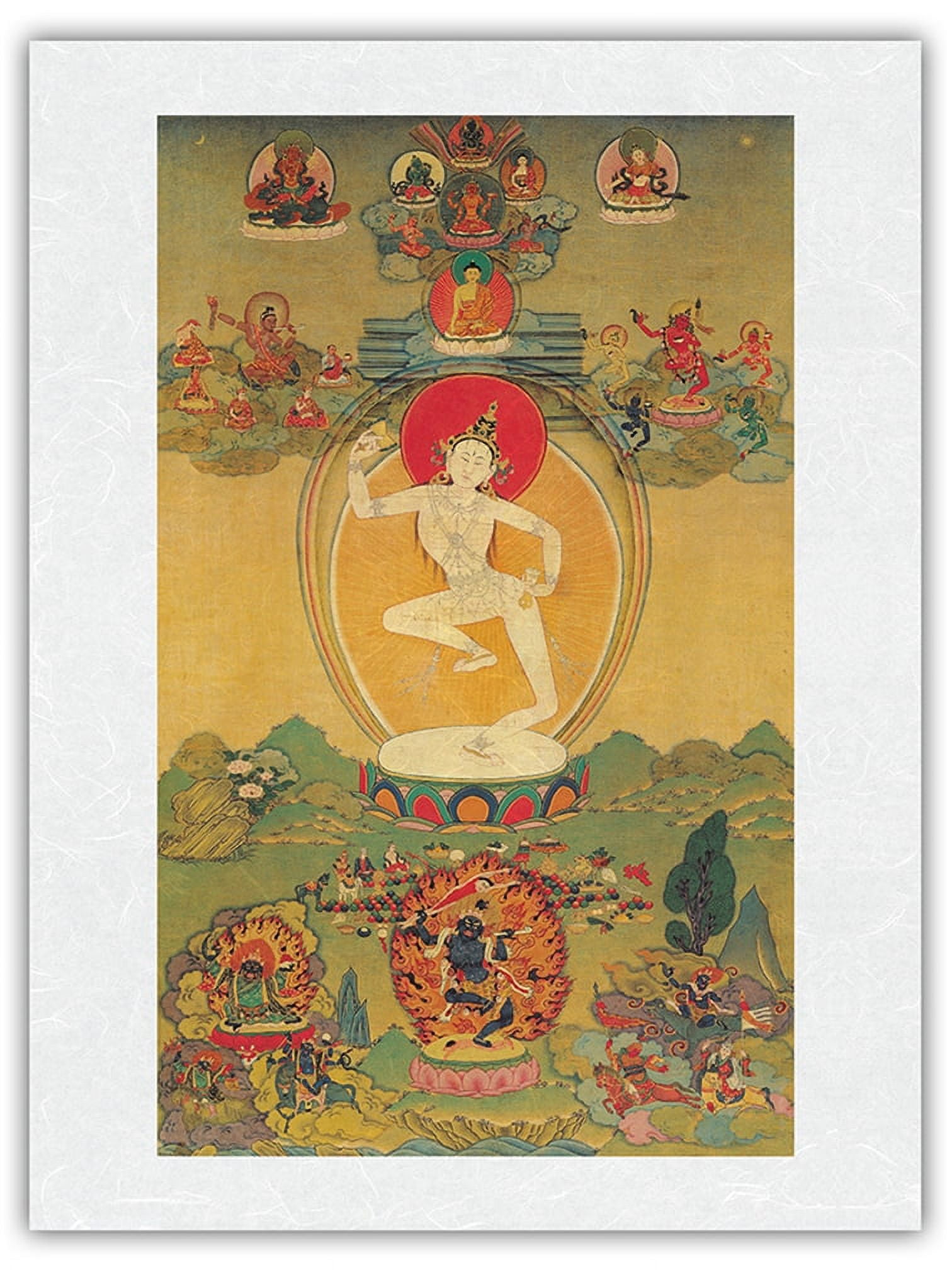 The Wisdom Dakini - Tibetan Yogini Machig Labdrön (1055-1153) - Vintage ...