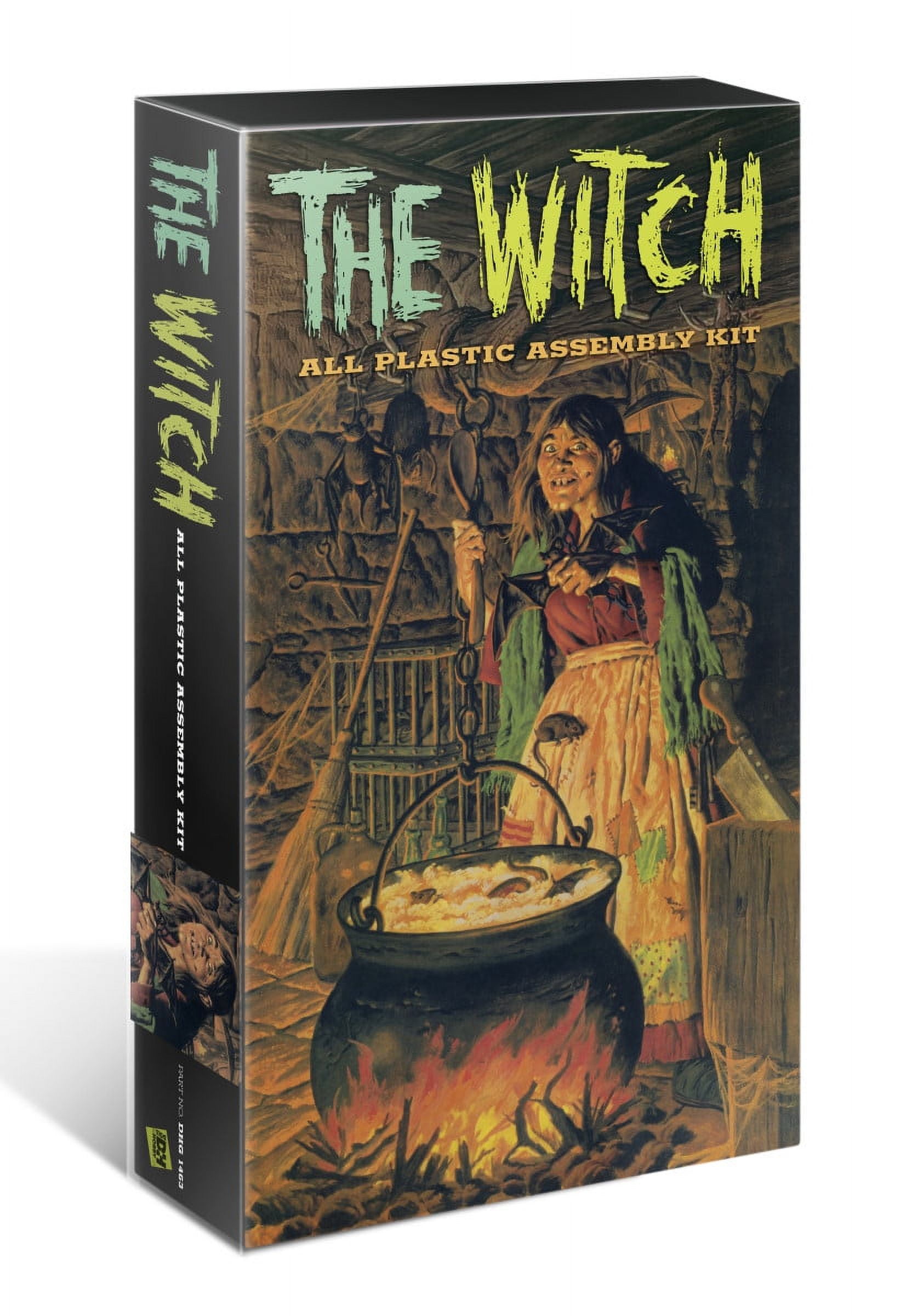The Witch! Reissue of the classic Aurora MODEL KIT by D&H of GA ...